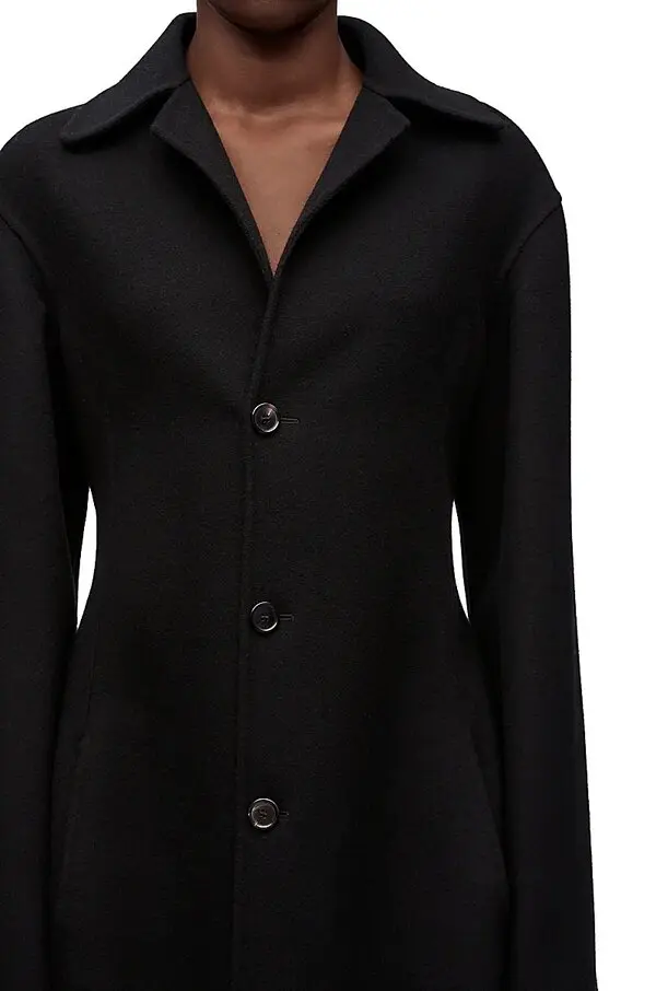 Loewe Balloon Coat In Wool