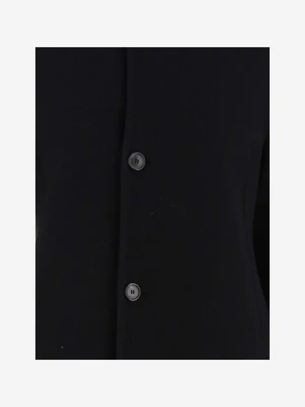 Loewe Balloon Coat In Wool