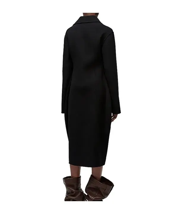 Loewe Balloon Coat In Wool