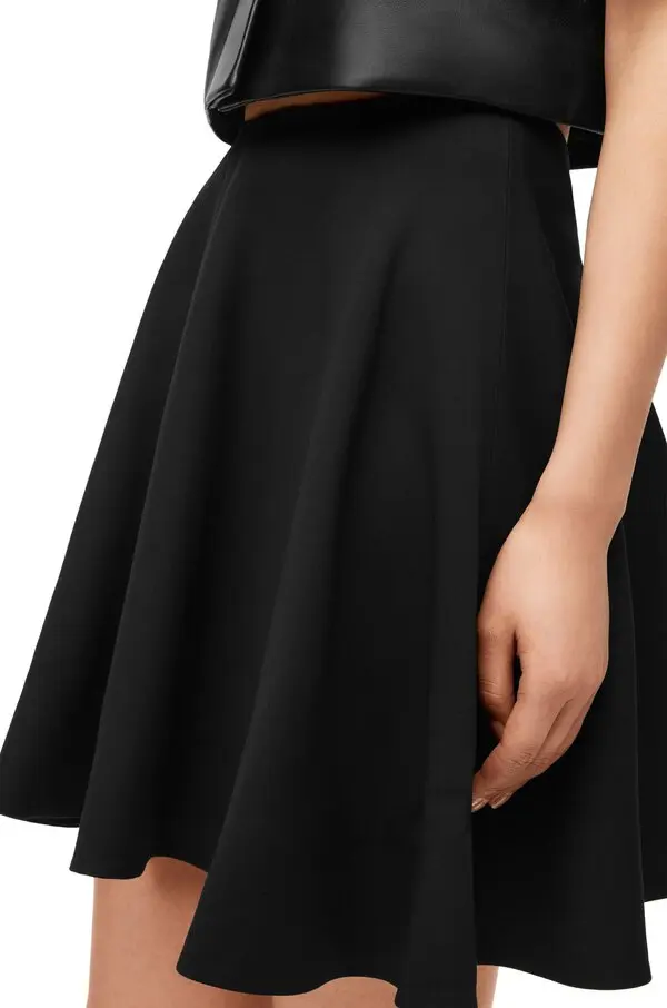 Loewe Skirt In Silk And Wool