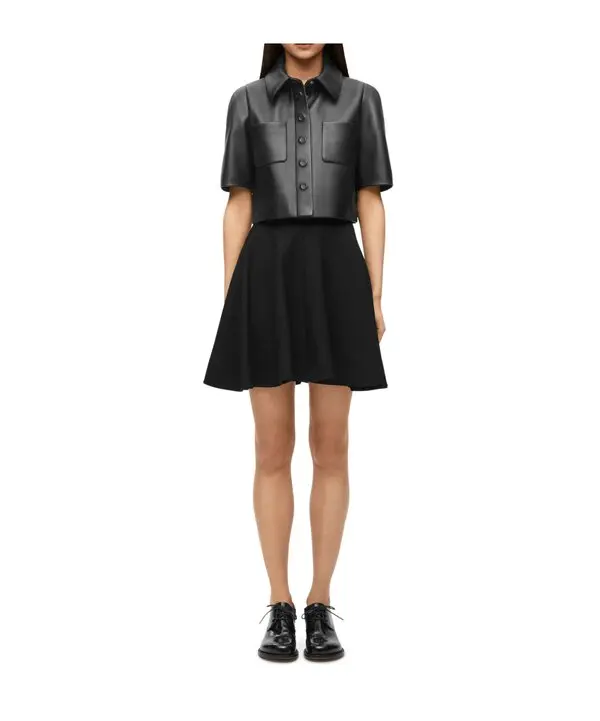 Loewe Silk And Wool Trumpet Skirt