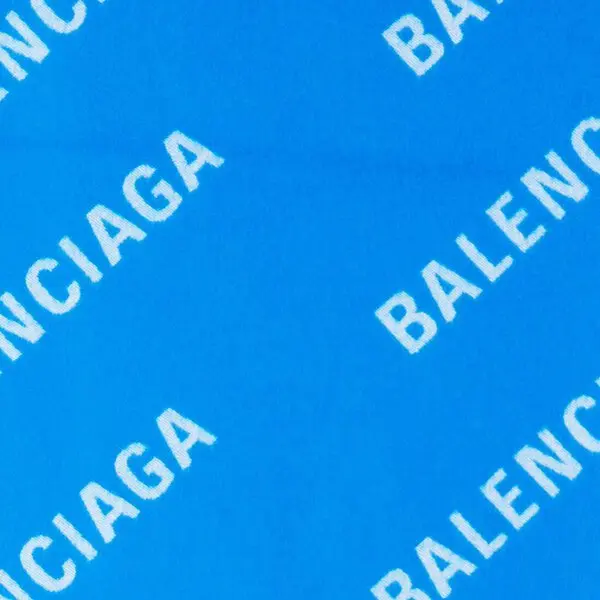 Balenciaga All-over Logo Scarf