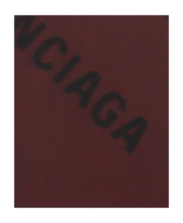 Balenciaga Brushed Wool-knit Logo Scarf