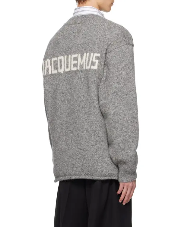 Jacquemus Logo Detailed Knitted Jumper