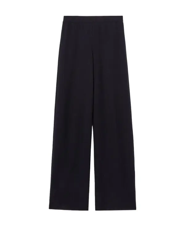 Loro Piana Wide-legged Casual Pants - Black