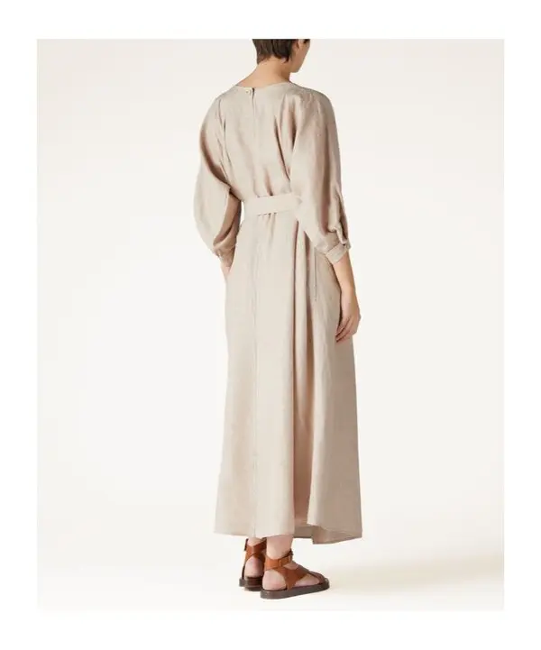Loro Piana Ruth Linen Maxi Dress