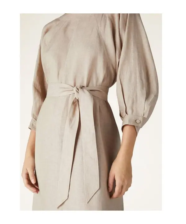 Loro Piana Ruth Linen Maxi Dress