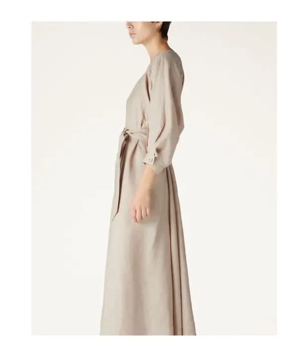Loro Piana Ruth Linen Maxi Dress