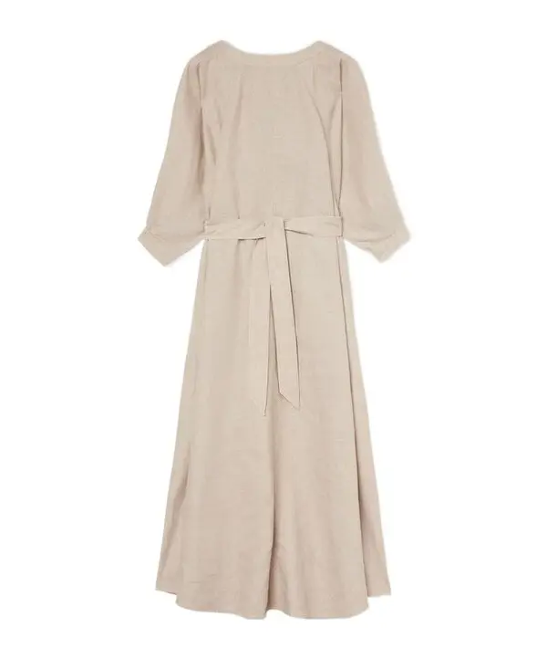 Loro Piana Ruth Linen Maxi Dress - Beige