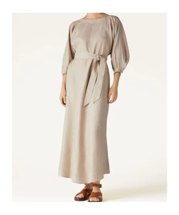 Loro Piana Ruth Linen Maxi Dress