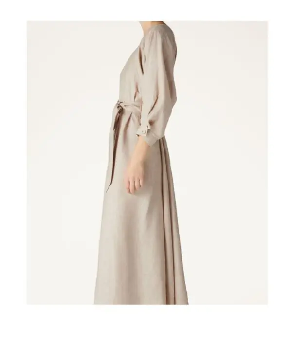 Loro Piana Ruth Linen Maxi Dress