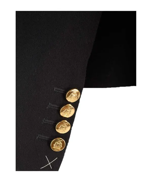 Celine Chasseur Jacket In Cashmere Flannel