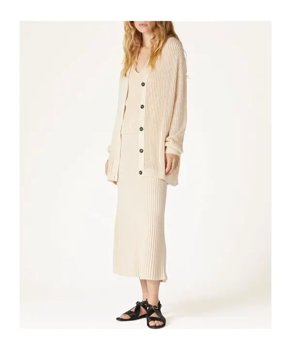 Loro Piana Ikeda Pleated Midi Skirt