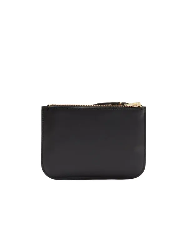 Comme Des Garçons Logo-printed Zipped Wallet