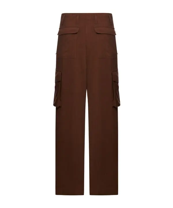 Dries Van Noten Zipped Straight Leg Trousers