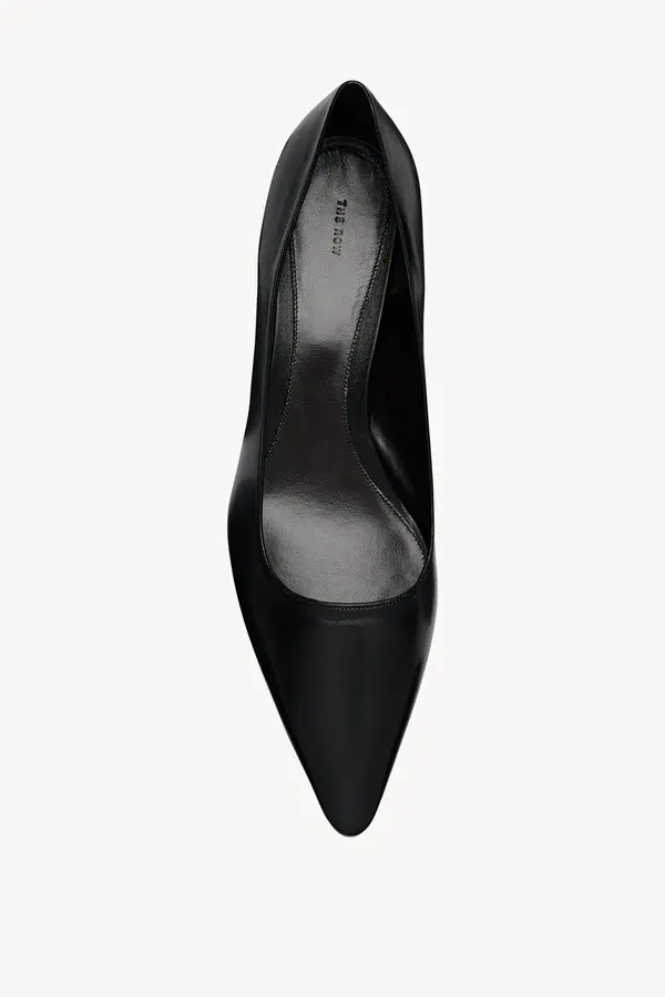 THE ROW Liisa Kitten Heel Pumps - Black