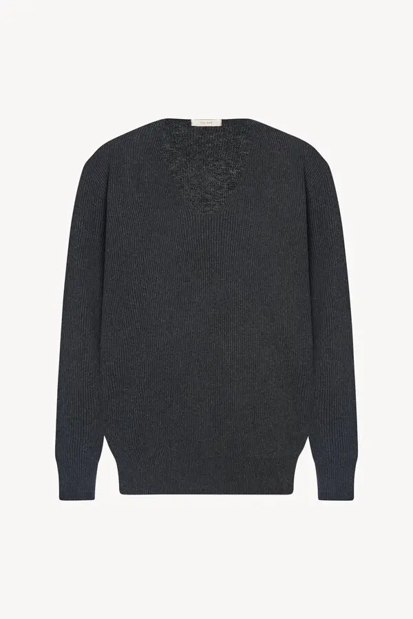 THE ROW Phef Sweater - Charcoal