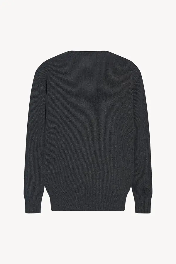 THE ROW Phef Sweater - Charcoal