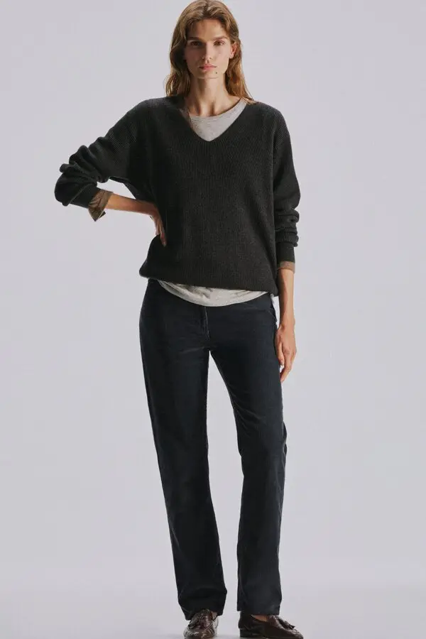 THE ROW Phef Sweater - Charcoal