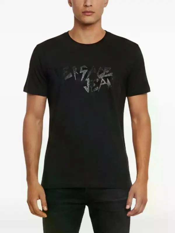 Versace Logo-print Jersey T-shirt