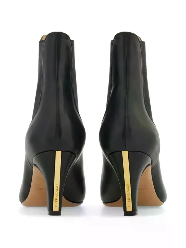 FERRAGAMO Mid Heel Chelsea Boots