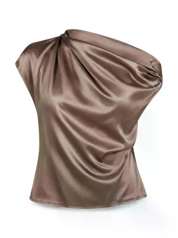 THE SEI Draped Asymmetric Top