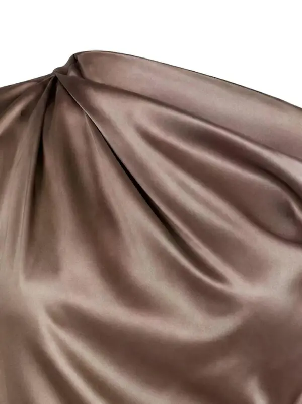 THE SEI Draped Asymmetric Top - Neutrals