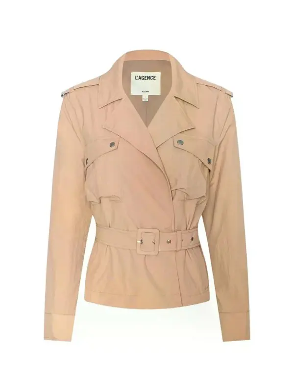 L'Agence Calida Belted Trench Coat