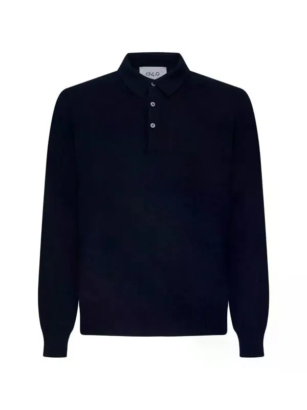 D4.0 Polo-collar Sweater