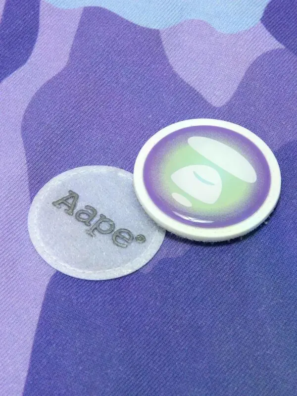 AAPE BY *A BATHING APE Moonface Camo-print T-shirt