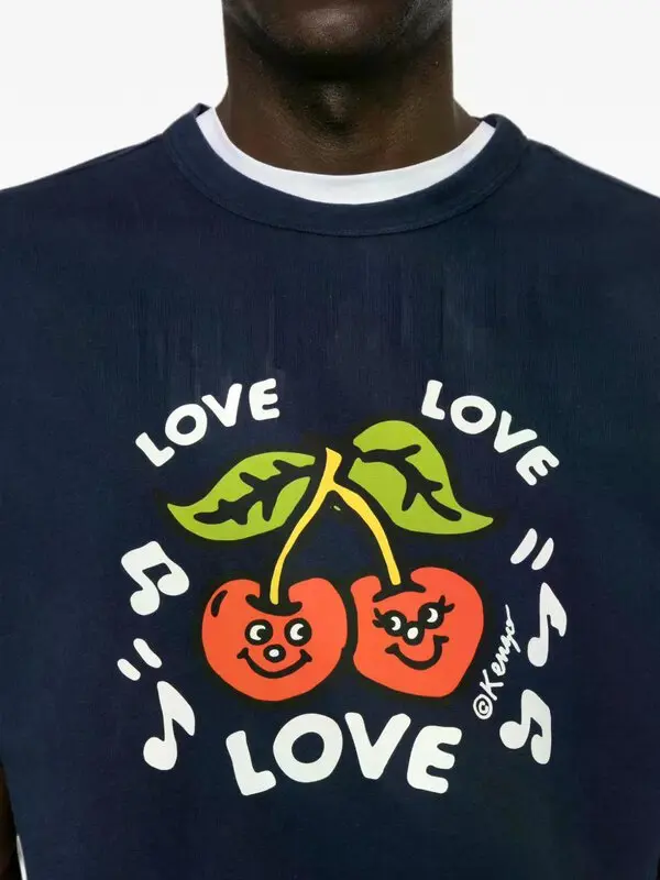 Kenzo Cherry-print T-shirt