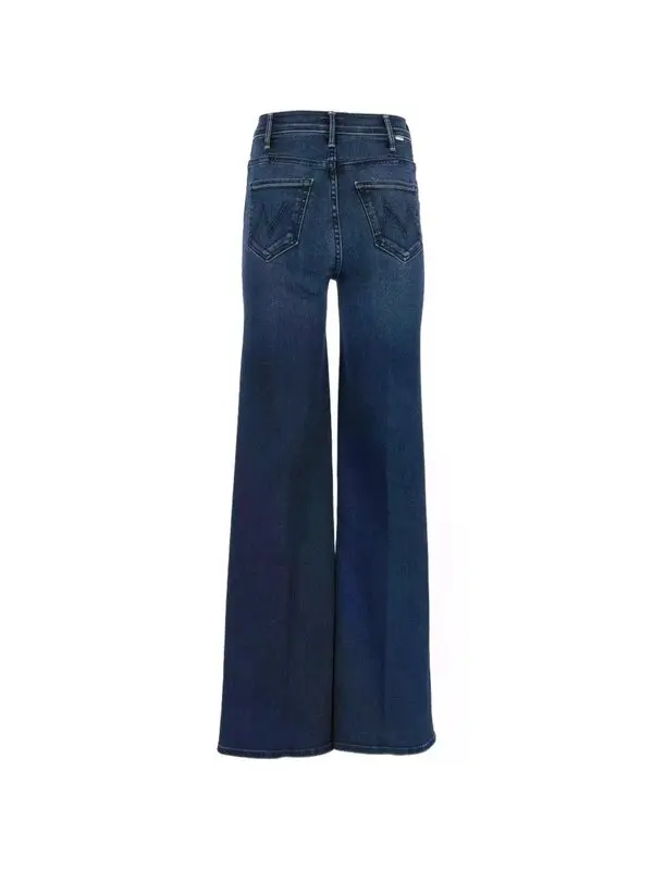 MOTHER The Hustler Roller Wide-leg Jeans