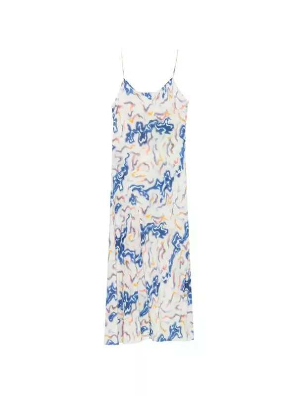Ulla Johnson Abstract Print Maxi Dress
