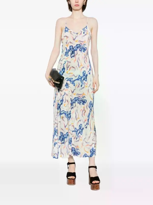 Ulla Johnson Abstract Print Maxi Dress