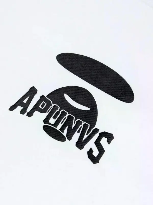 AAPE BY *A BATHING APE Moonface Graphic Print Tank Top - White