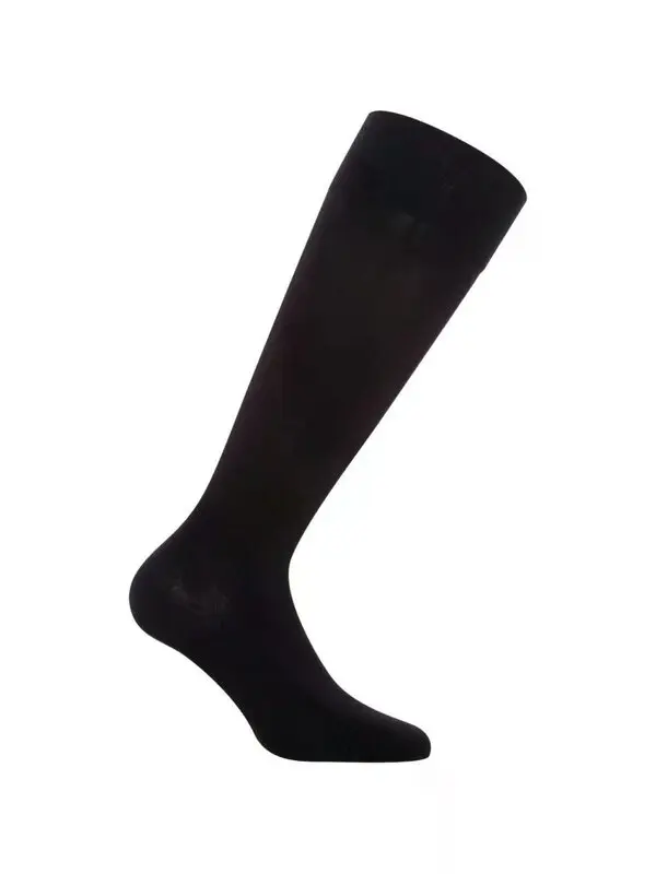 Wolford Wide-cuff Knee-high Socks - Black