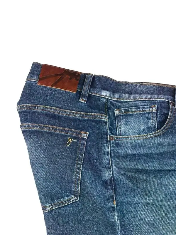 JUDE DENIM Whiskering-effect Jeans