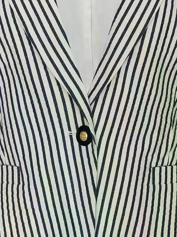 L'Agence Misa Striped Blazer