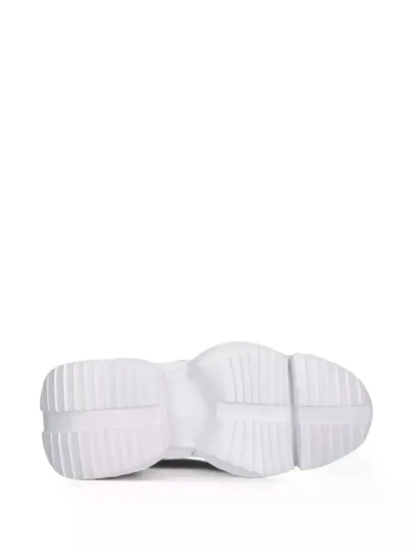 Versace Logo-print Panelled Sneakers