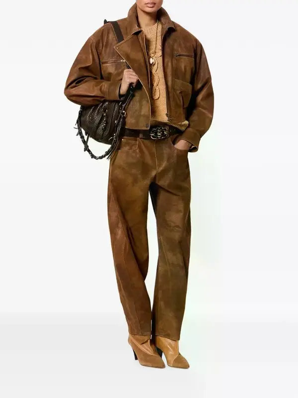 MARANT ETOILE Belky Barrel-fit Trousers