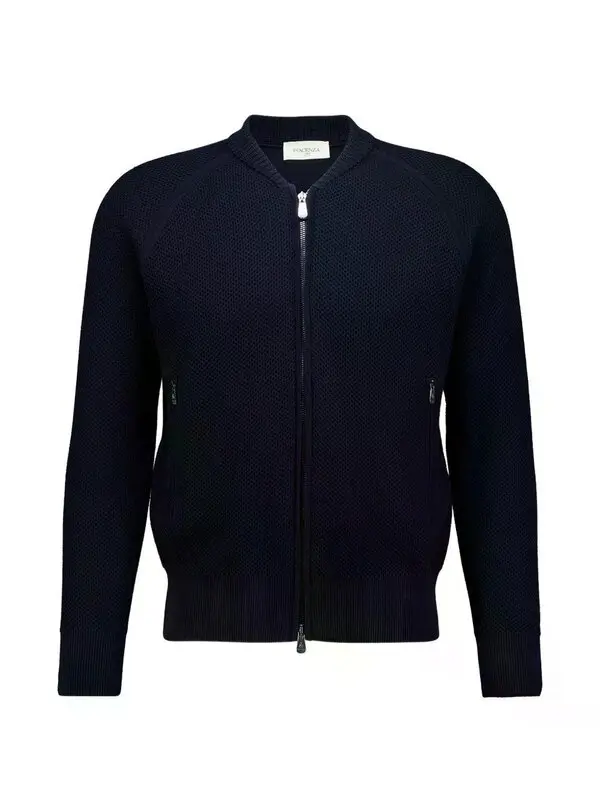 PIACENZA CASHMERE 1733 Zipped Bomber Jacket