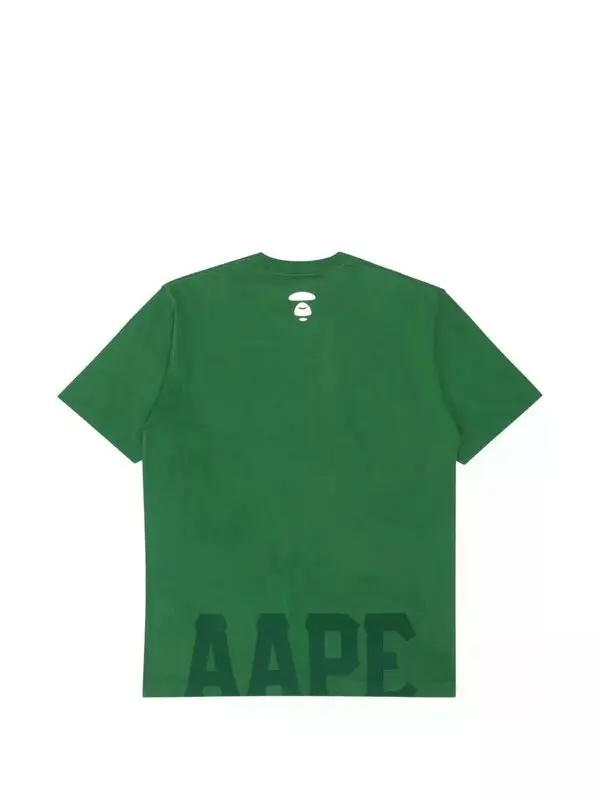 AAPE BY *A BATHING APE Moonface Patch Logo T-shirt