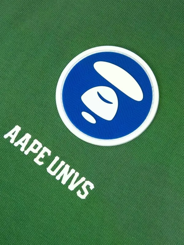 AAPE BY *A BATHING APE Moonface Patch Logo T-shirt