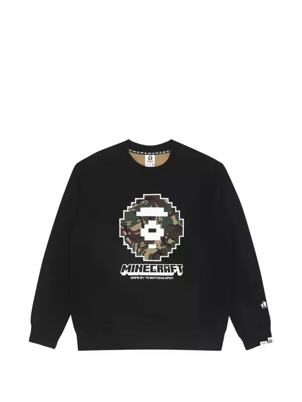 AAPE BY *A BATHING APE Camo-panel Sweatshirt