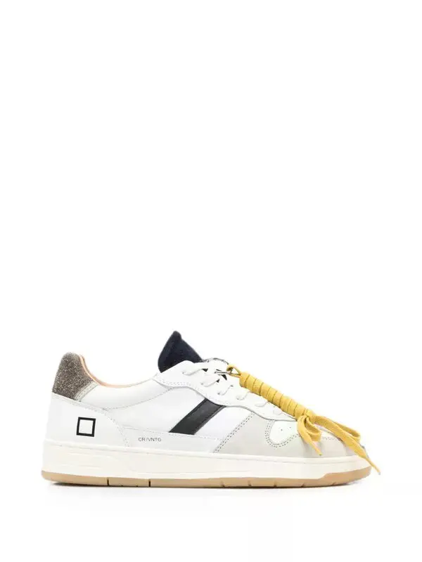 D.a.t.e. Court 2.0 Vintage Logo-print Panelled Sneakers