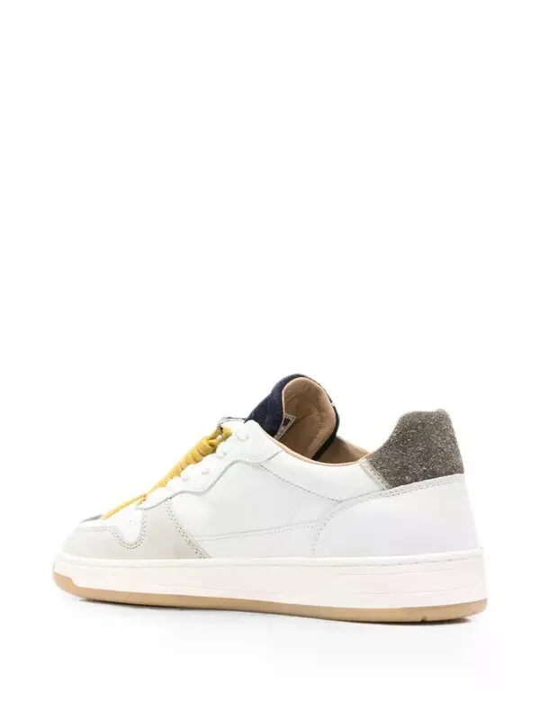 D.a.t.e. Court 2.0 Vintage Logo-print Panelled Sneakers