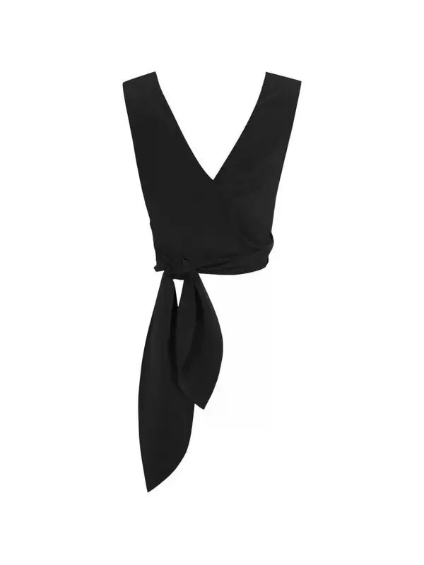 CORTANA Tunez Wrap-around Top