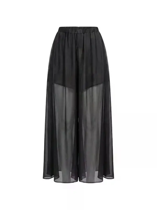 Masnada Sheer Palazzo Pants