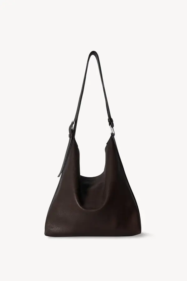 THE ROW Jean Shoulder Bag - Deep Brown