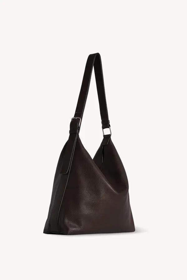 THE ROW Jean Shoulder Bag - Deep Brown